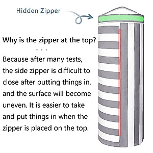 UVIAHOMI Stuffed Animal Storage Bean Bag Cover for Kids, Bean Bag Stuffed Animal Storage for Boys and Girls - Organize, Sit, Play, Box Help Promote Comfort - X-Large, Cylinder, Premium Cotton Canvas