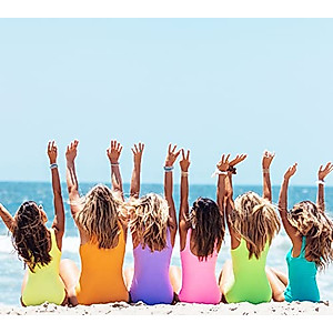 Palotay 15PCS Summer Surfer String Woven Anklet Bracelets Adjustable Handmade Waterproof Braided Bracelet String Beach Boho Anklet Bracelets Friendship Colorful Woven Rope Jewelry for Women Girls 16PCS Color