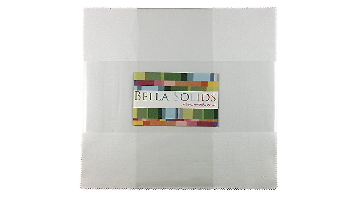 Bella Solids Porcelain Jr Layer Cake by Moda Fabrics