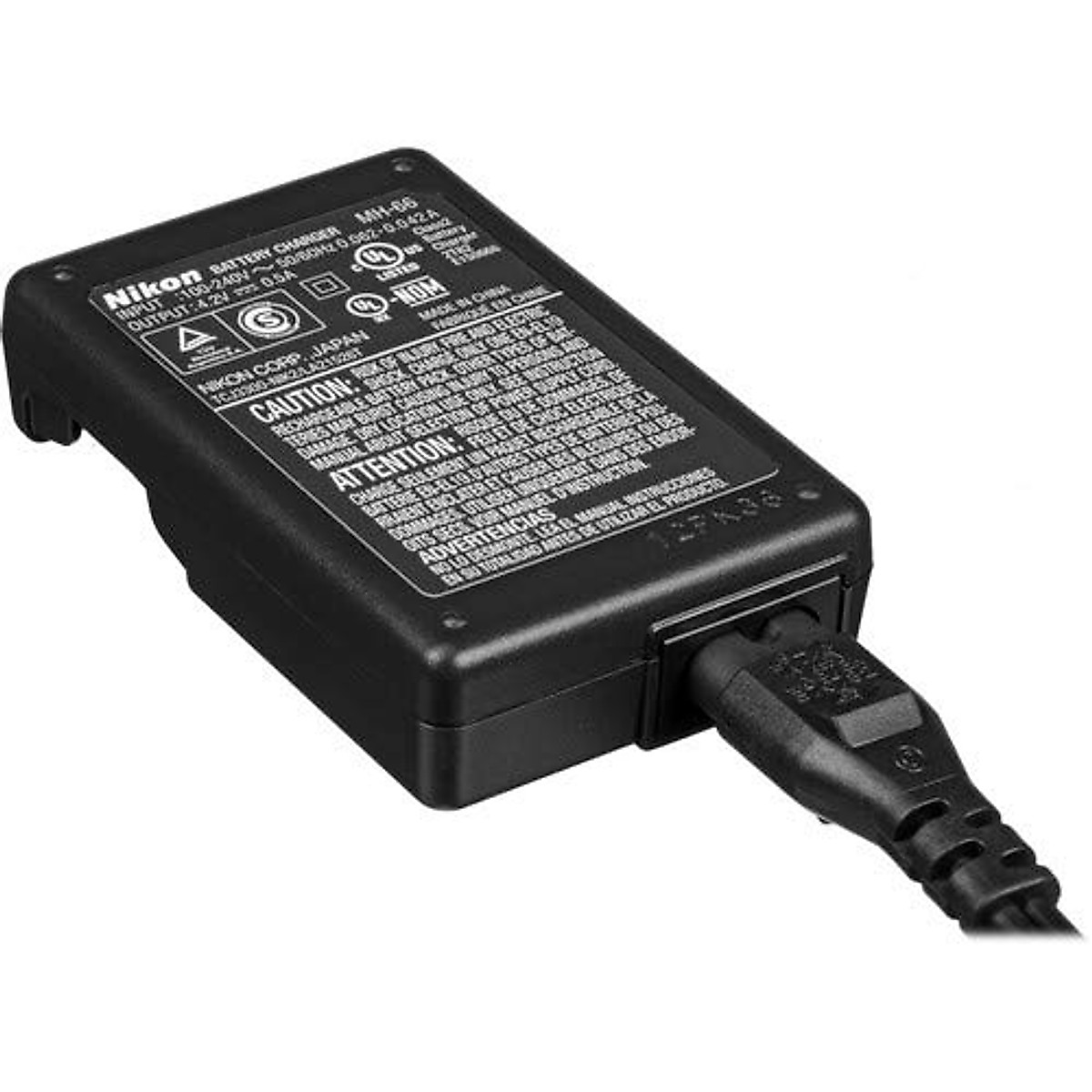 Nikon MH-66 Charger for EN-EL19 Coolpix S100 S3100 S3200 S3300 S3600 S3700 S4100 S4200 S4300 S5200 S5300 S6400 S6500 S6800 S6900 S7000 Digital Camera