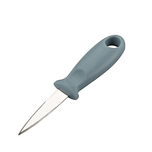 Cabilock Oyster Clam Shucking Knife Stainless Steel Oyster Shucker with Plastic Handle Non-slip Oyster Opener Seafood Opening Tools for Shellfish