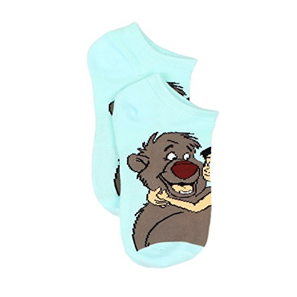 Disney The Jungle Book 6 pack Socks (Shoe: 10-4 (Sock: 6-8), Jungle Book Blue/Multi)