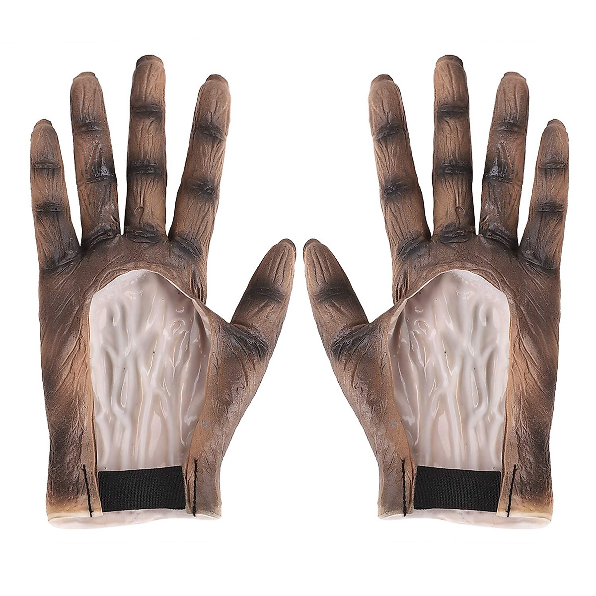Werewolf Gloves Halloween Costume Wolf Gloves Party Cosplay Horror Gloves Dress up Role Play Devil Witch Finger Gloves Wolf Claws Paw Cat Gloves Halloween Props Mittens