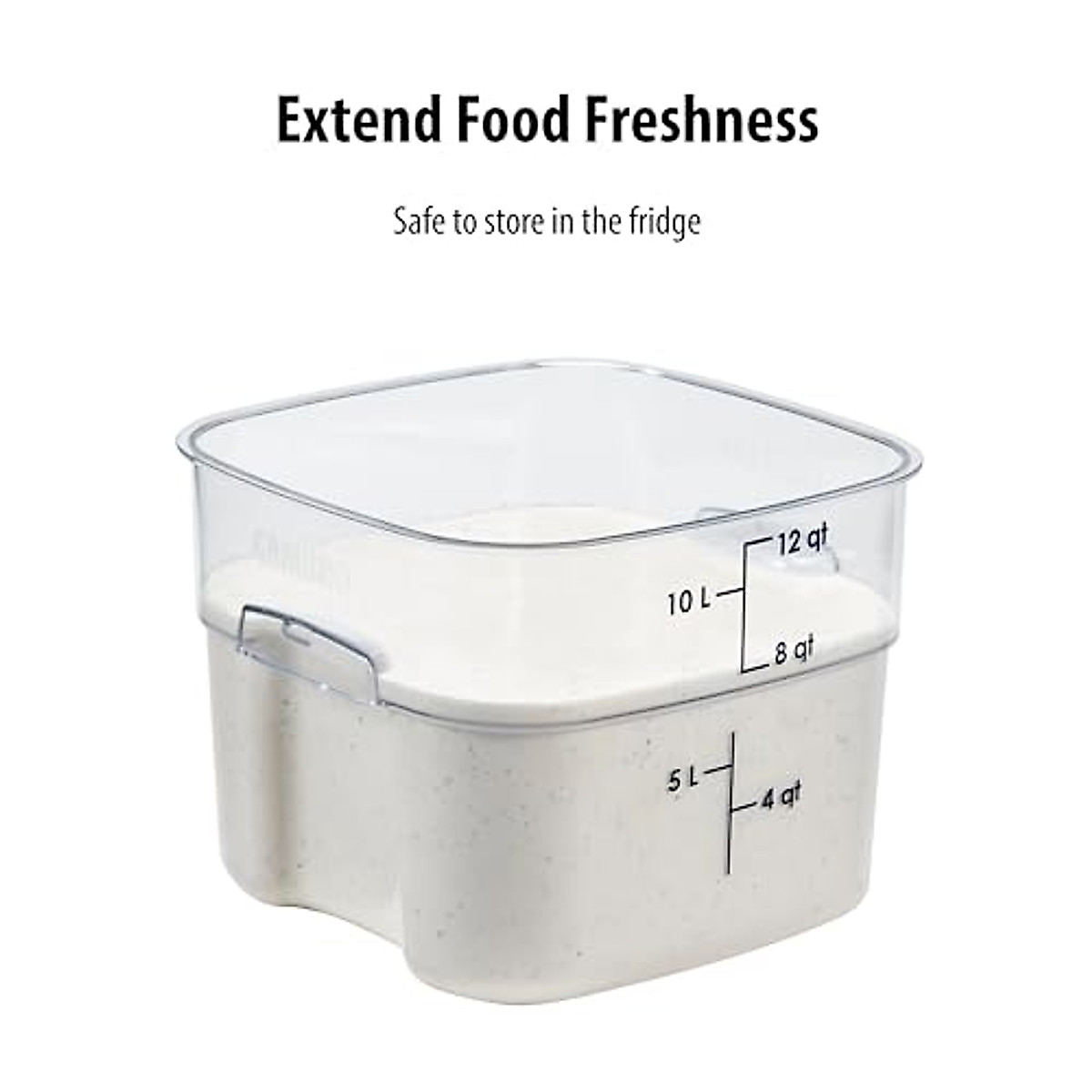 Cambro FreshPro Clear Food Container 12QT