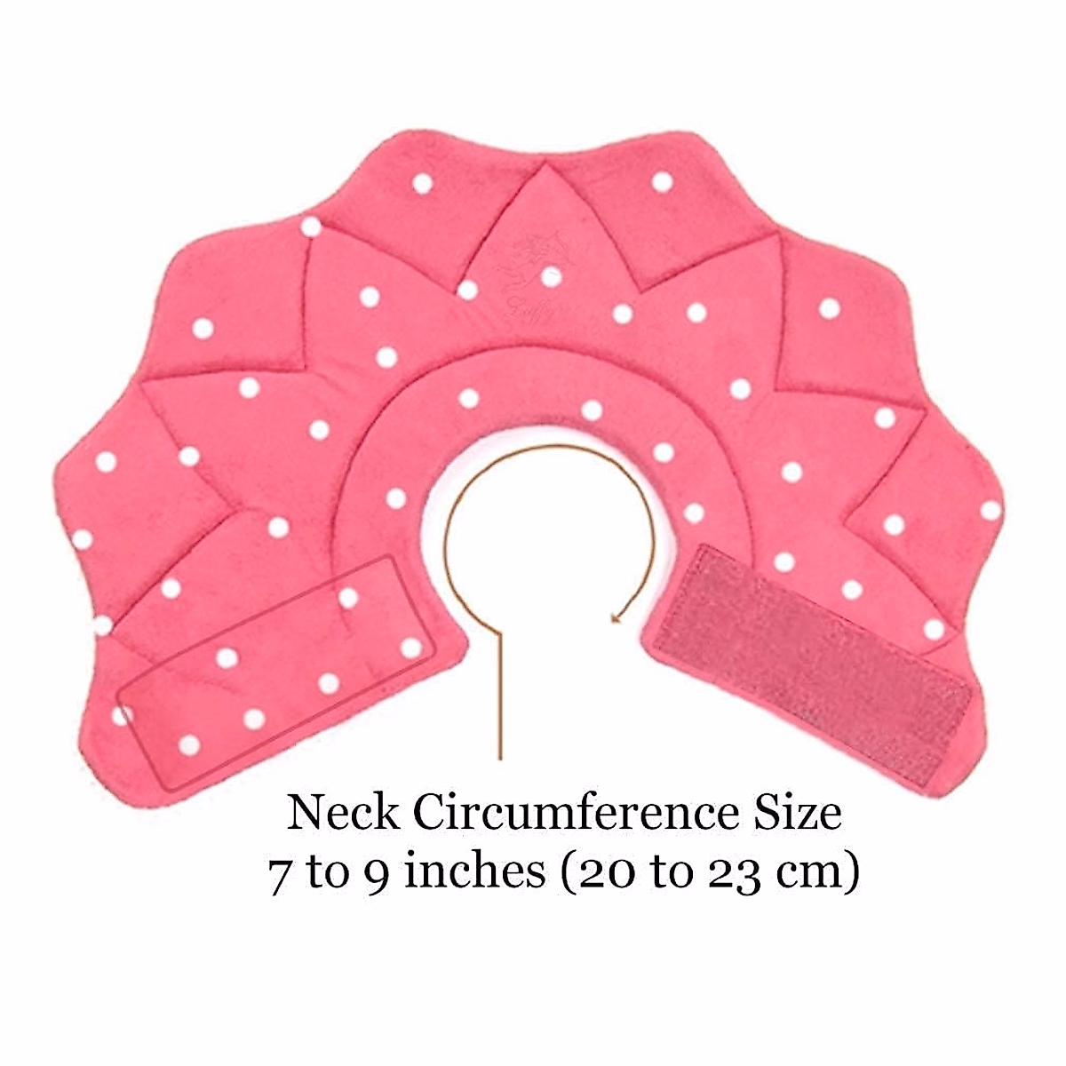 SunGrow Cat Cone Collar Soft Washable, Cat Recovery E Collar Sleep Cone After Surgery to Stop Licking, Pet Cone of Shame Alternatives, Scratch & Bite Proof Grooming Soft Cone for Easy Nail Cutting