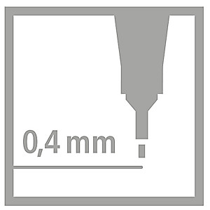 STABILO Point 88 Fineliner, Rollerset - Assorted Colours, Wallet of 25