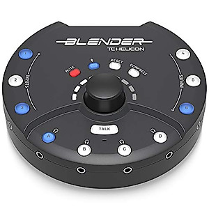 TC Helicon BLENDER Portable 12 x 8 Stereo Mixer with 12 x 2 USB Audio Interface and Remote Control