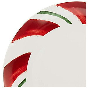 American Atelier Holiday Dinnerware Set – 16-Piece Christmas-Themed Stoneware Dinner Party Collection w/ 4 Dinner Plates, 4 Salad Plates, 4 Bowls & 4 Mugs – Unique Gift Idea for Christmas or Birthday