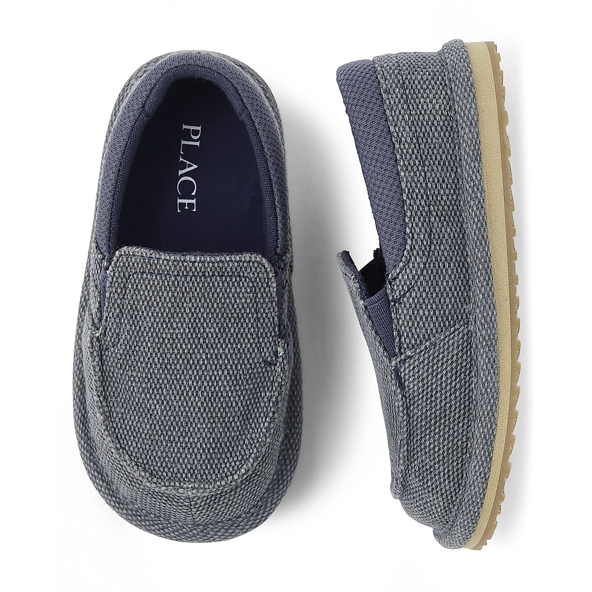 The Children's Place,and Toddler Boys Slip On Shoes,Navy,5 Years