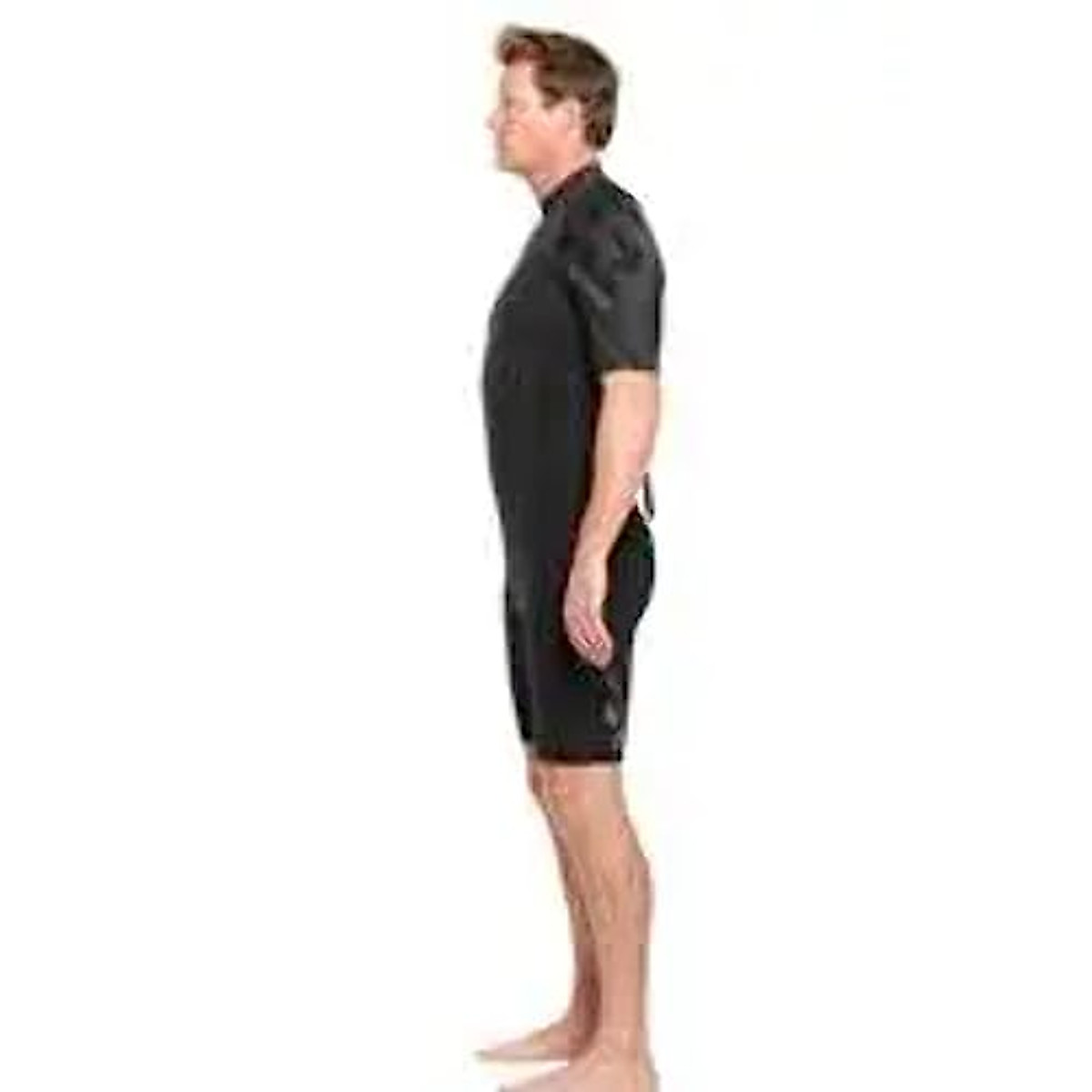 BARE 2MM Revel Men's Shorty Wetsuit | Combines Comfort and Flexibility | Made from a Blend of Neoprene and Laminate | Designed for All Watersports Including Scuba Diving and Snorkeling | Grey - 2XL