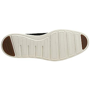 Cole Haan Men's Original Grand Knit Wing TIP II Sneaker, BLACK/IVORY, 10 M US