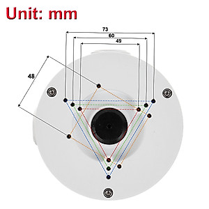 Water-Proof Junction Box PFA130-E for Dome and Bullet Camera