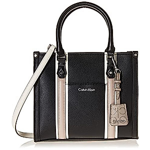 Calvin Klein Beckah Novelty Crossbody, Black/Goat