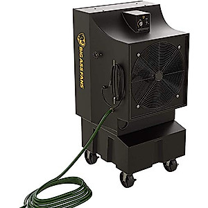 Big Ass Fans Cool-Space 300 Portable Evaporative Cooler, 18 Inch Diameter Fan, Indoor or Outdoor Use, Continuous or Fillable (16 Gallon Capacity), Variable Speed