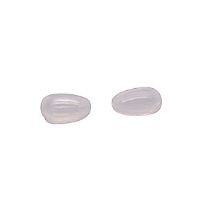 Lot of 3 Pairs NicelyFit Clear Nose Pads for Oakley Eyeglass Frames Keel Tincan Tinfoil Tailpin Caveat Feedback Holbrook Metal Tailback etc