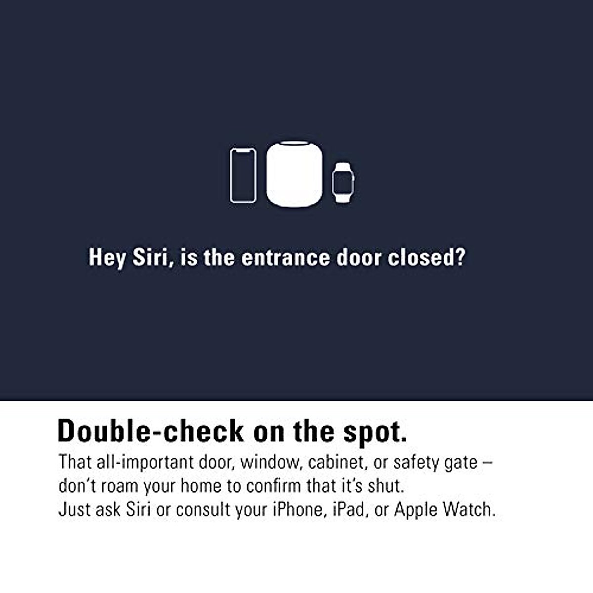 Eve Door & Window - Apple HomeKit Smart Home Wireless Contact Sensor for Windows & Doors, Automatically Trigger Accessories & Scenes, App Notifications