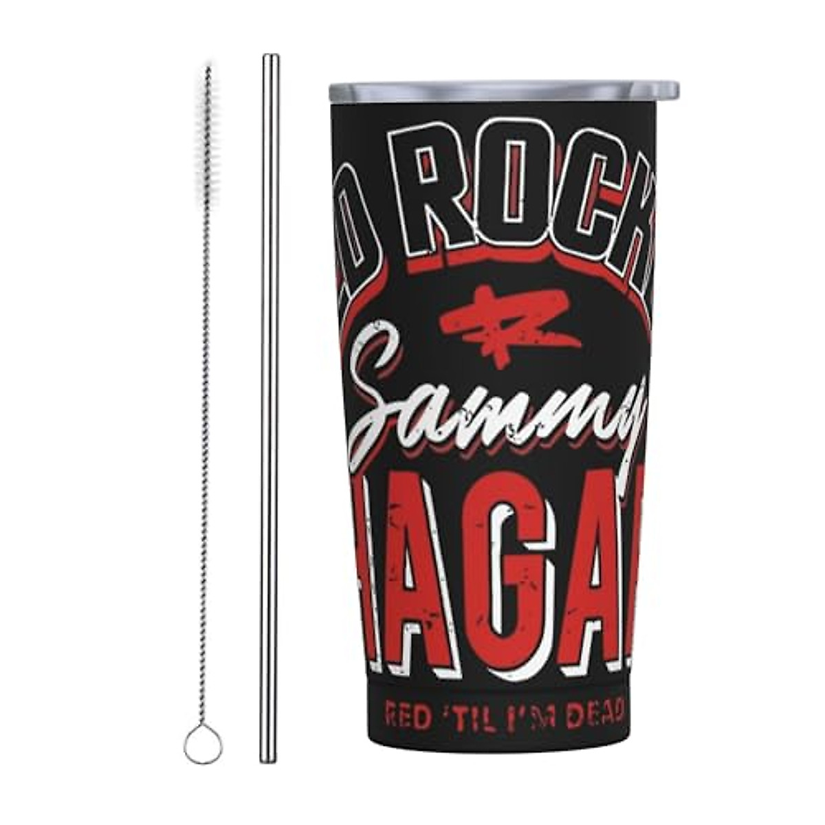 LAZHANG Sammy Music Hagar Stainless Steel Insulated Car Sippy Cup With Lid Travel Mug for Cold Hot 20 oz