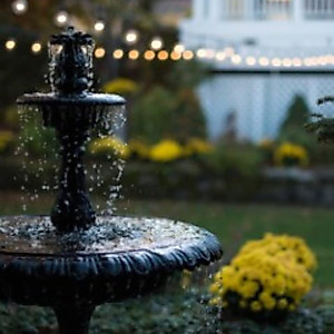 GE LED String Light Bulb Replacements, Soft White, S14 Bulbs, Clear, Medium Base (10 Pack)