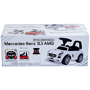 Best Ride On Cars Mercedes Benz push Car, White