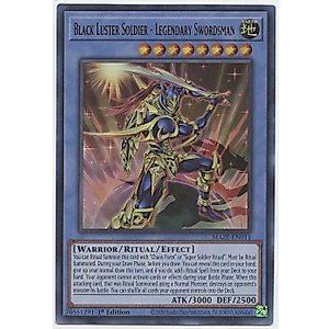 Black Luster Soldier - Legendary Swordsman - MAZE-EN011 - Ultra Rare - 1st Edition