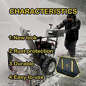 Fenhaliny 1740912BMYP Skid Shoe Set Height Adjustment for Fits Murray Snowblower 2PK