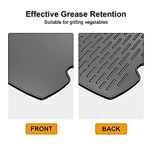 7582 Cooking Griddle for Weber Q100 Q1200 Q1400 Q120 Q1000 Gas Grills, 50060001 51060001 52020001,BBQ Accessories for Weber Baby Q, Cast Iron,1 Pack