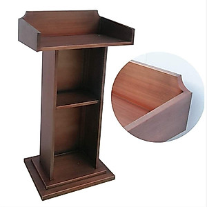 MObyat Lectern Podium Stand,Lectern Podium Church Pulpit Or Ceremony Lecture Speech Teach Platform Standing Ideal for Sermons and Presentations