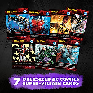 DC Deck-Building Game: Forever Evil - It’s Good to be Bad - Play as DC Universe Villains Harley Quinn,Deathstroke,Black Adam - 2 to 5 Players - Ages 15+