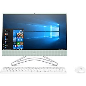 HP 2019 New 22-inch FHD All-in-One Computer, Intel Celeron G4900, 4GB RAM, 1TB Hard Drive, Windows 10
