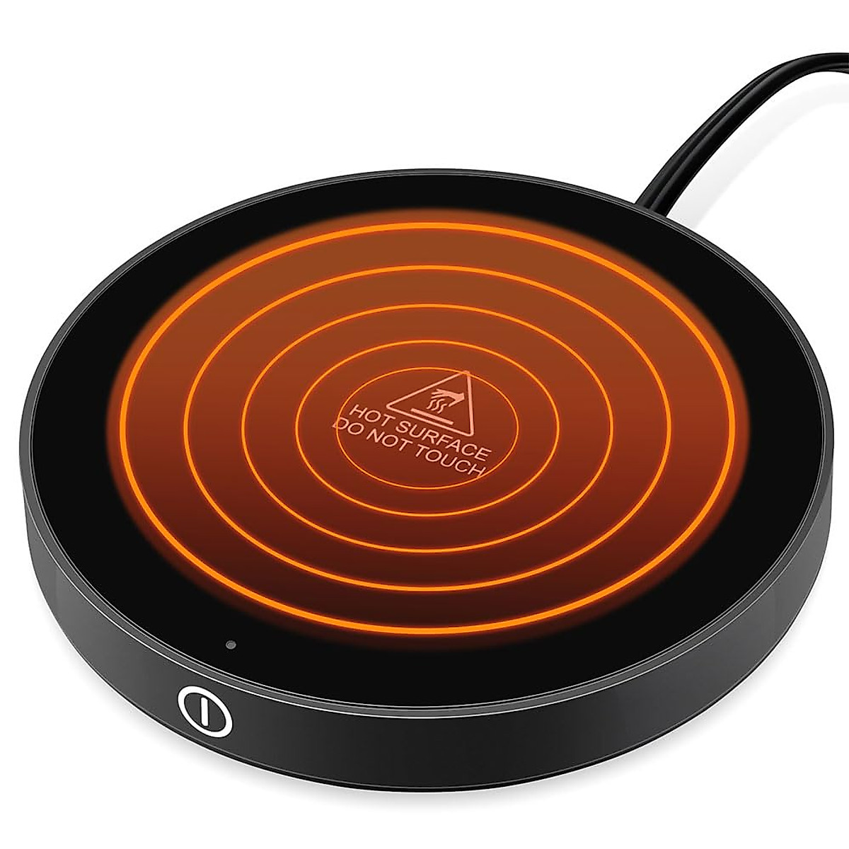 LOMILD Coffee Warmer, Electric Coffee Cup Warmer with Auto Shut Off, 3 Temperature Setting Mug Warmer for Beverage Milk Tea Candle, No Mug