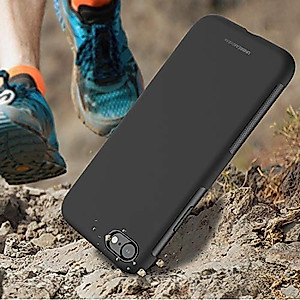 UNBREAKcable Case for iPhone SE 2020/SE 2022 / iPhone 8 /iPhone 7, Shock-Absorption, Anti-Scratch, Soft Frosted TPU Ultra Thin Cover Protective Case for iPhone 8/7/ SE 2/SE3 4.7 Inch - Matte Black