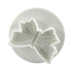 Daycount 33 Pcs Fondant Cutters Tools, Fondant Cake Cutter Mould, Ejector Stamp Modeling Cookie Plunger Cutter Sugarcraft Flower Leaf Butterfly Heart Shape Decorating Mold DIY Tools