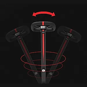Segway Ninebot S-Max Smart Self-Balancing Electric Scooter, Dual 432W Motor, Max 23.6 Miles Range & 12.4MPH, Hoverboard with LED Light, Compatible with Gokart kit, Large