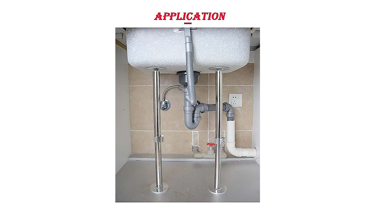 Undermount Sink Brackets - Adjustable Stainless Steel Supports for ...