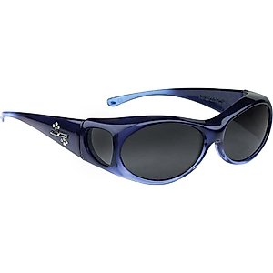 Fitovers Jonathan Paul Small Aurora Sapphire Polarized Gray Sunglasses