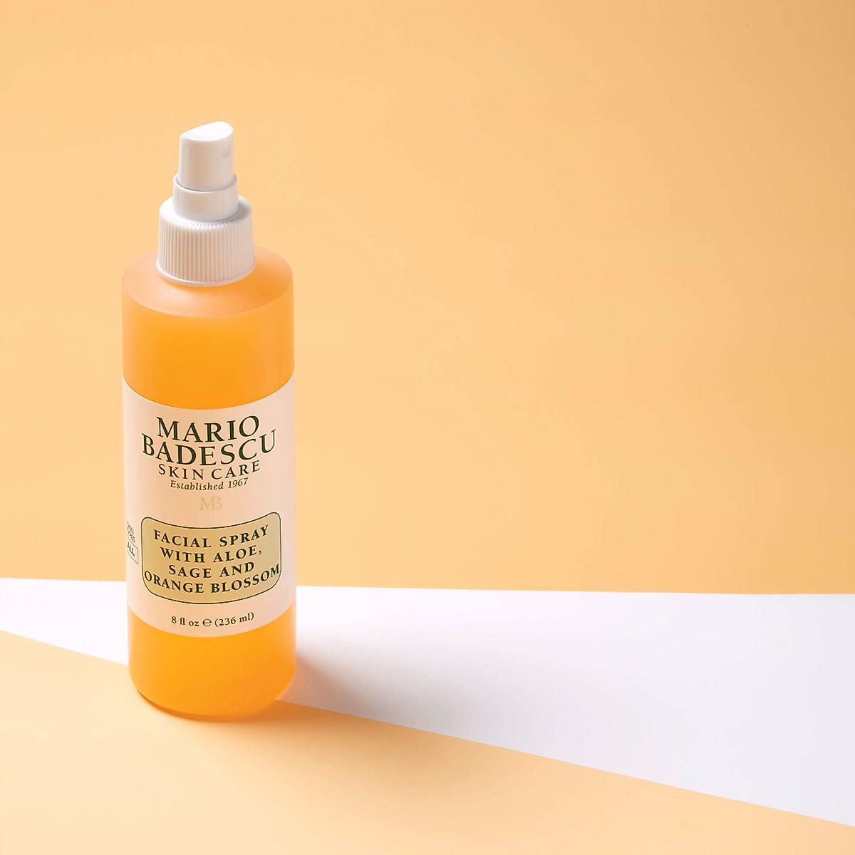 Mario Badescu Facial Spray with Aloe, Sage and Orange Blossom for All Skin Types | Face Mist that Hydrates & Uplifts | 8 FL OZ