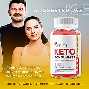 Nutrixpress (1 Pack) Lifetime Keto ACV Gummies- New Life time Keto Apple Cider Vinegar Gummys, LifetimeKeto + ACV Advance Formula, Lifetime Plus, Review, 30 Days Supply.