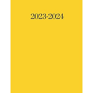 A4 Academic Diary 2023-2024 Week To View: Mid Year Weekly Planner Agenda Personal Organiser Calendars For School University Student Teacher- Dated From August 2023 To July 2024