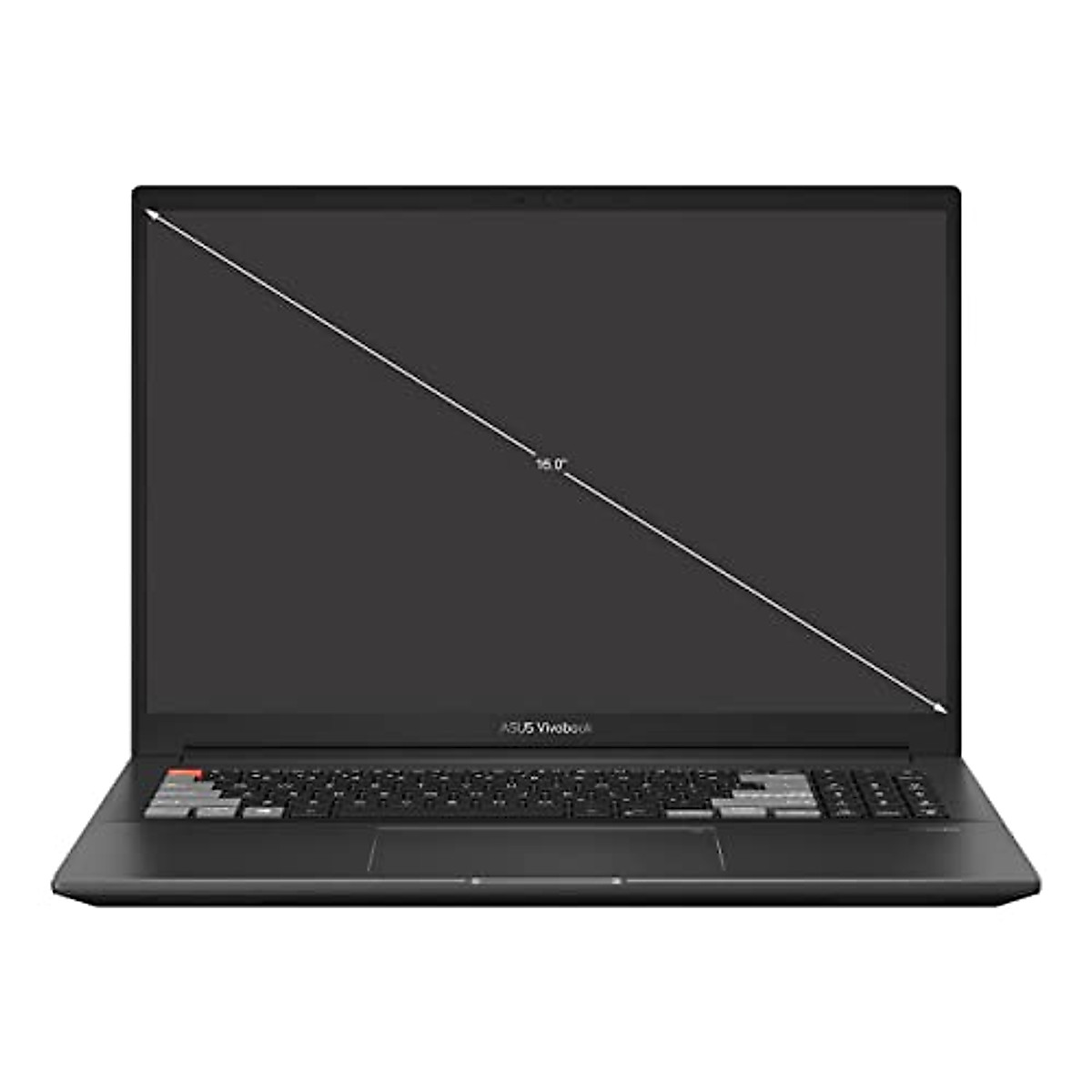 ASUS VivoBook Pro 16X 16 OLED 4K UHD WQUXGA (3840 x 2400) Slim Laptop Core i7-11370H NVIDIA GeForce RTX 3050 Backlit KB 100% DCI-P3 Pantone Win11 Pro w/HDMI (16GB RAM | 2TB SSD)