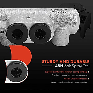 A-Premium Brake Master Cylinder Compatible with Volkswagen Vehicle - Jetty 1995-1999, Golf 1995-1999 -Replaces 1H1698019B, 6K1614101C - 22 mm Bore