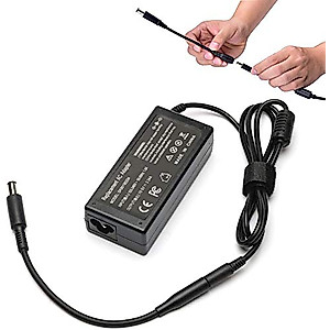 65W AC Charger for Dell Inspiron 17-7000 17-5000 17-3000 15-7000 15-5000 15-3000 13-7000 11-3000 2 in 1 Series 3558 3181 5100 5535 5555 5558 5559 5567 XPS 9350 9360 la65ns2-01 Charger Laptop Power