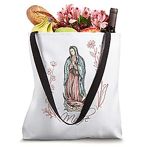 Virgen De Guadalupe Christian Guadalupe Virgin Tote Bag