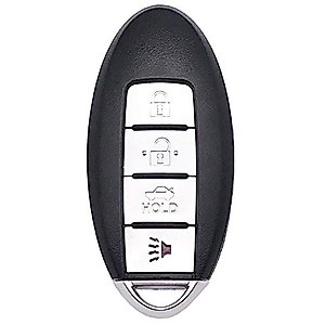 4 Buttons Replacement Key Fob Cover Case fit for Nissan Altima Maxima Murano Infiniti Q50 G37 Keyless Entry Key Fob Shell