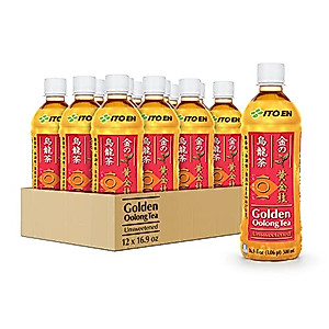 Ito En Tea Golden Oolong Tea, Unsweetened, 16.9 Ounce (Pack of 12)