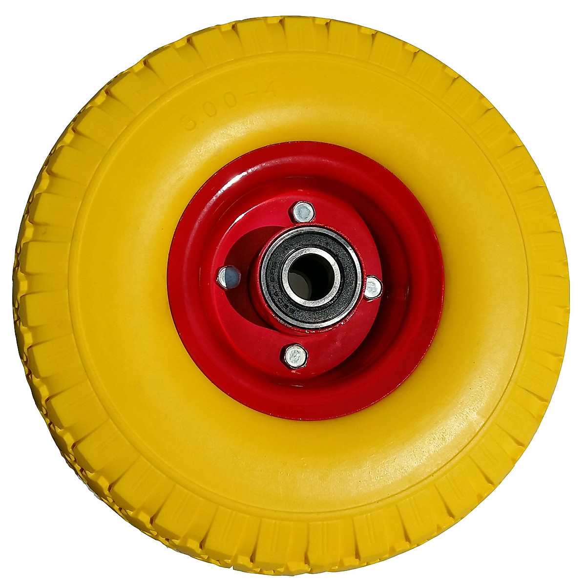 3.00-4 Flat Free Tire Hand Truck on Wheel 10 inch (3/4 Bearing)