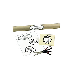 Avery Full Sheet Printable Shipping Labels, 8.5" x 11", White, 250 Blank Mailing Labels (95920)