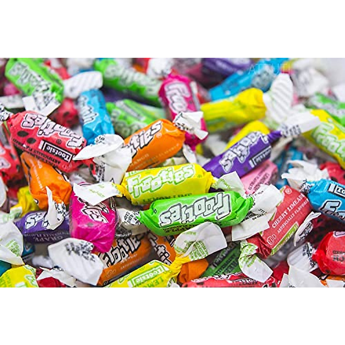 Tootsie Rolls Tootsie Frooties Assorted Candy - 2 Full Pounds of Mix Fruit Chews - Taffy Candy Bulk Bag