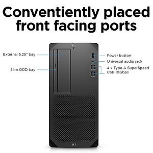 HP Envy Desktop Computer, Intel Octa-Core i7-11700F up to 4.9GHz, 64GB DDR4 RAM, 1TB HDD+ 1TB PCIe SSD, GeForce GTX 1660 Super 6GB GDDR6, Wi-Fi 6, Bluetooth 5.0, Windows 11, Conference Webcam