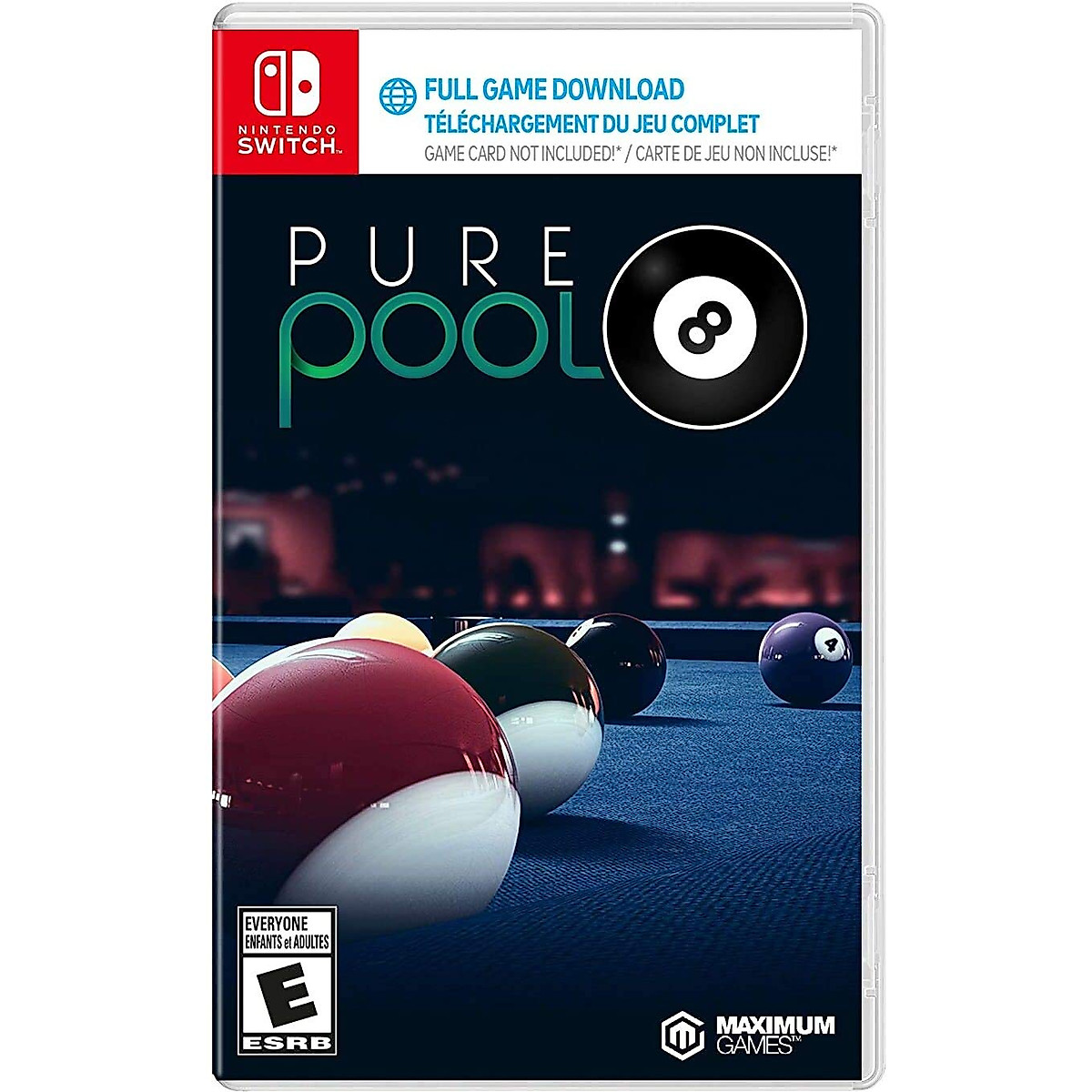 Pure Pool (NSW) (Game Download Code In Box) - Nintendo Switch