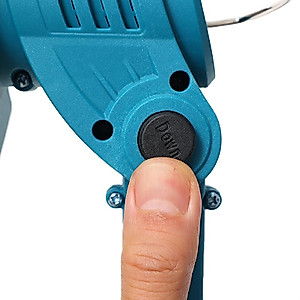 for Mak1ta 18V Battery Electric Lawn Mower Cordless Brushcutter Trimmer Bush Grass Pruning Cutter Garden Tools 1800RPM 500W - (Style: A)